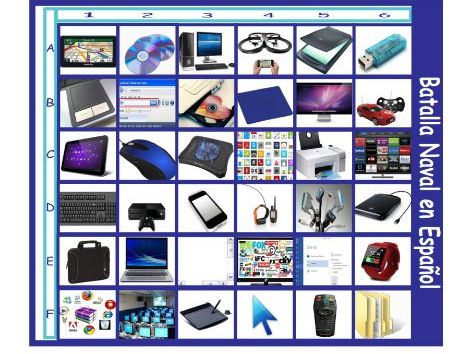Computer Technology 6 Spanish Photo Game Bundle | Teaching Resources
