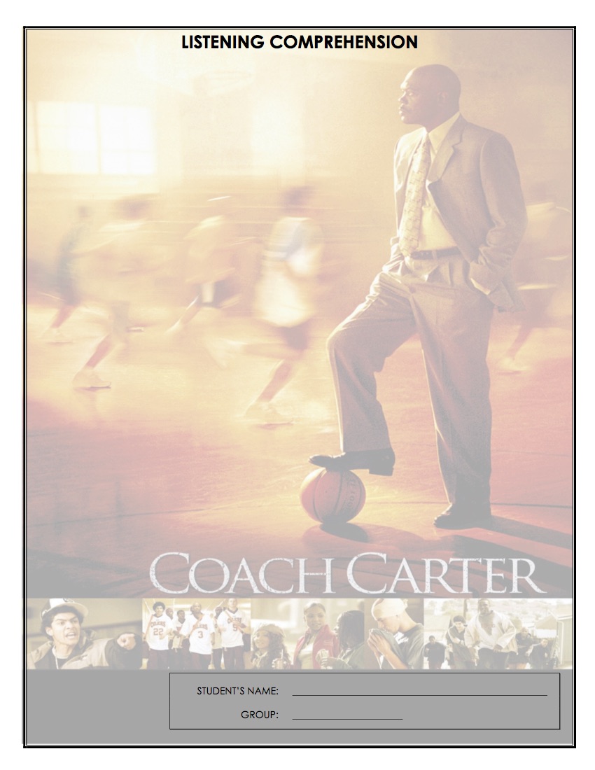 Listening Comprehension - Coach Carter | Teaching Resources