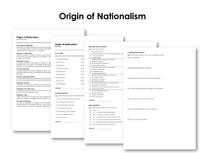 Origin of Nationalism | Teaching Resources