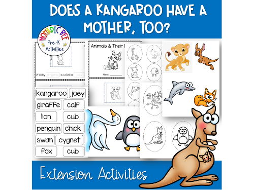 Does a Kangaroo have a mother too? Book Activities | Teaching Resources