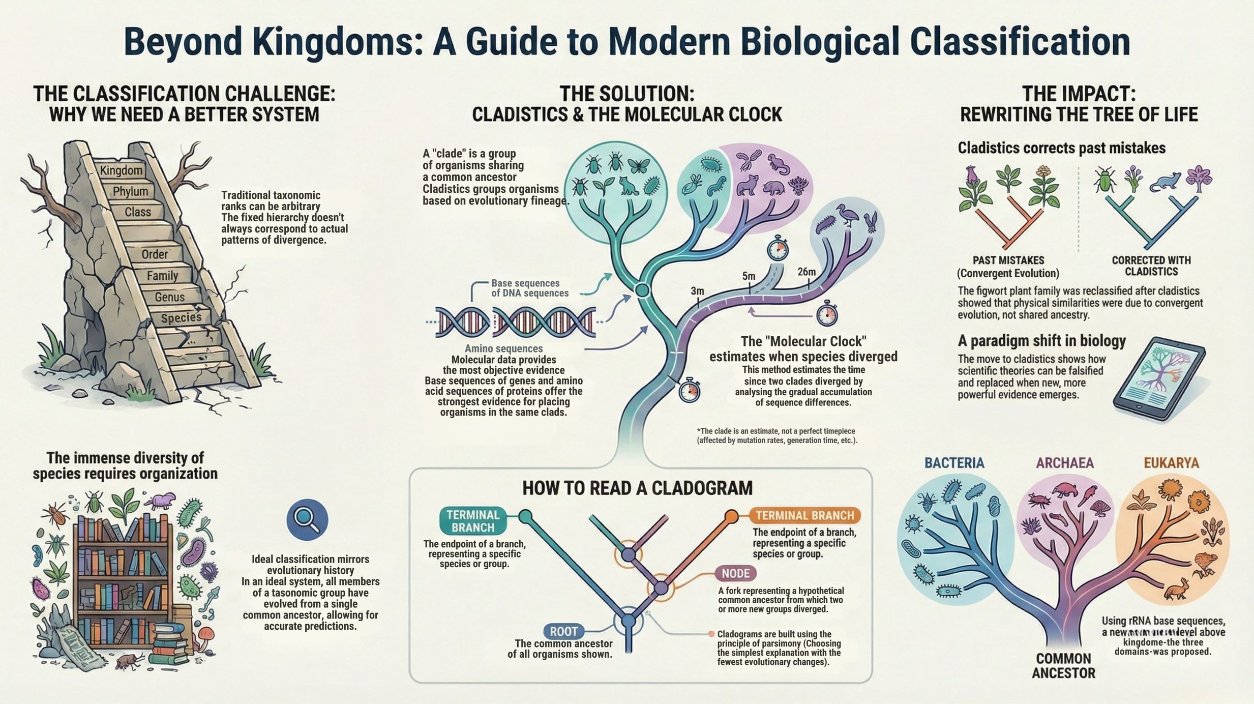IB DP Biology Digital Infographic Poster: A3.2 Classification and ...