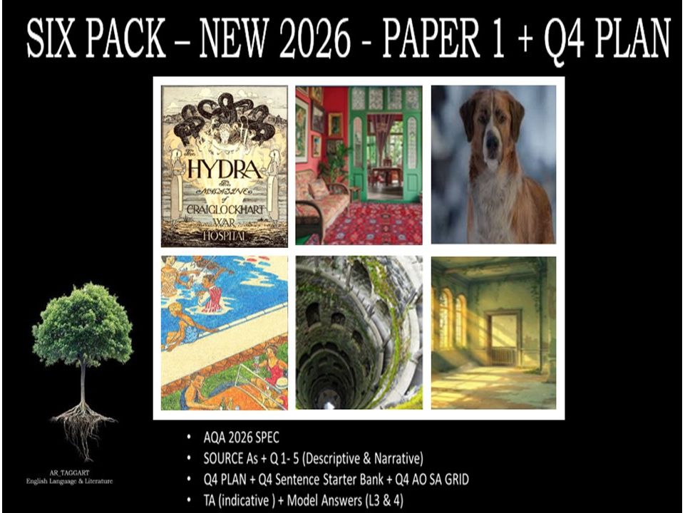 SIX - NEW PAPER 1 | 2026 FULL MOCKS | Q4 PLAN | Teaching Resources