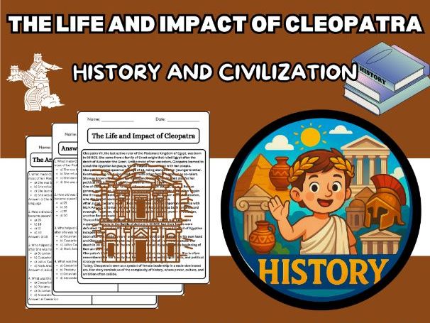The Life and Impact of Cleopatra Reading Comprehension Passages ...