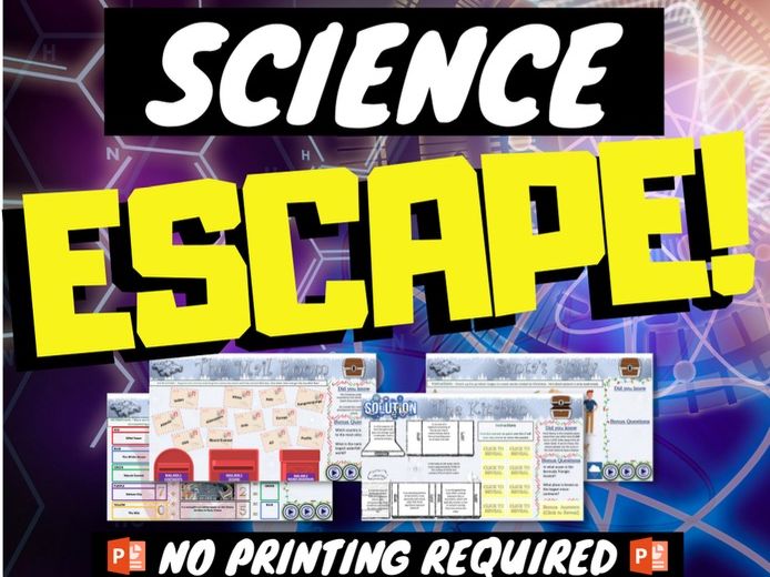 Christmas Science Quiz Escape | Teaching Resources