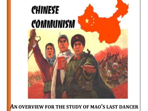 Communist China Overview for a study of Mao's Last Dancer | Teaching ...