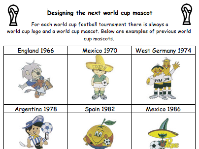 World Cup Football 2018 Activities and Resources and Worksheets - Art ...