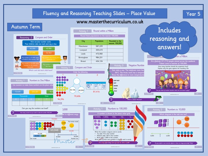 Year 5 - Place Value Bundle | Teaching Resources