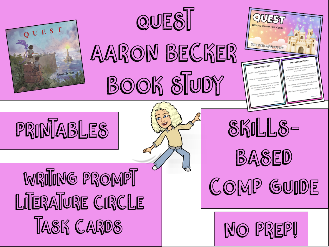 HUGE Resource Bundle - Quest - Aaron Becker - Student Workbook Stage 2 ...
