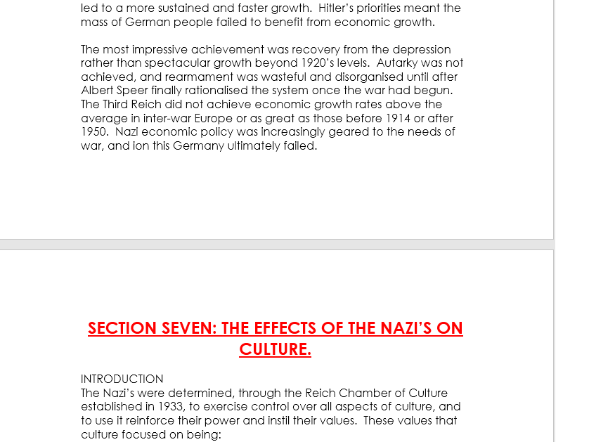 Nazi Germany - Revision Guide | Teaching Resources