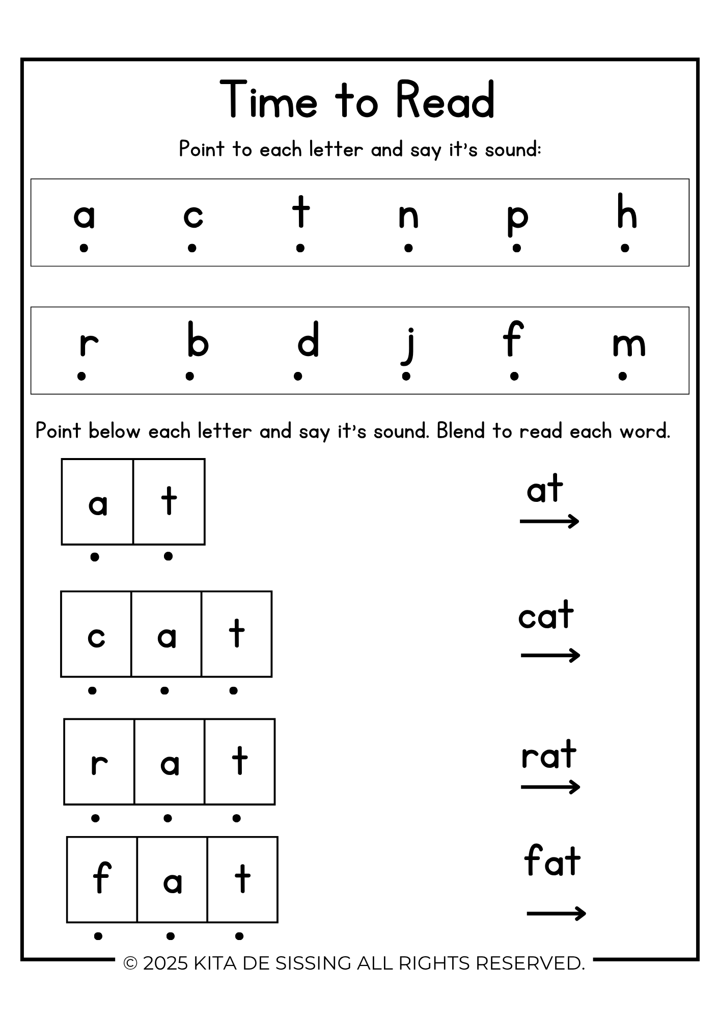 Short Vowel Phonics Workbook (CVC Words) | Teaching Resources