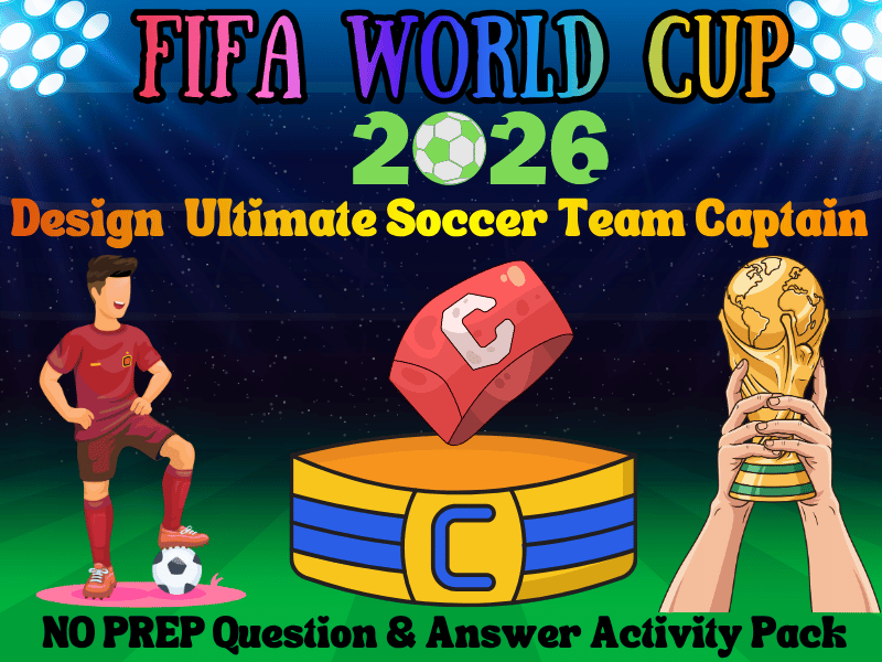 FIFA World Cup 2026: Design the Ultimate Soccer Team Captain NO PREP Q ...