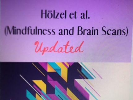 CIE- Holzel et al ( mindfulness and brain scans) | Teaching Resources