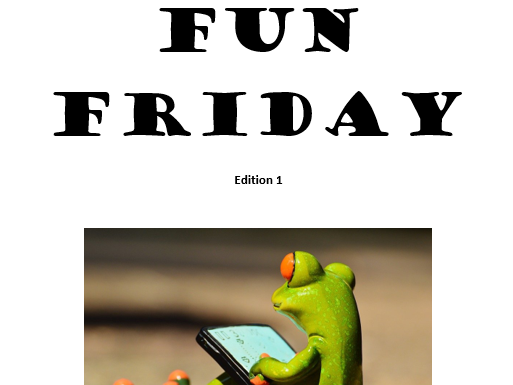 Fun Friday Teaching Resources