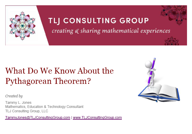 What Do We Know About The Pythagorean Theorem? | Teaching Resources