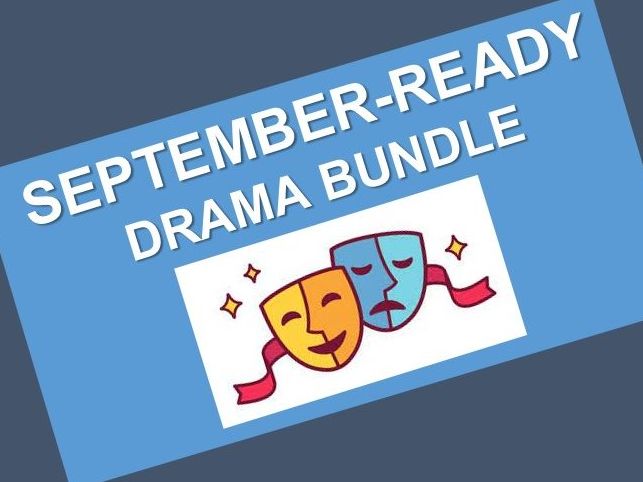 KS2&3 DRAMA bundle: 3 extensive SOWs & resources!! | Teaching Resources