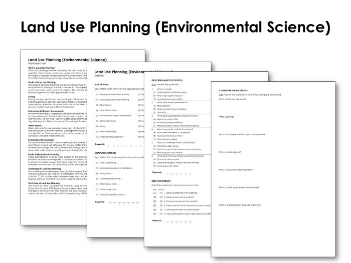Land Use Planning (Environmental Science) | Teaching Resources
