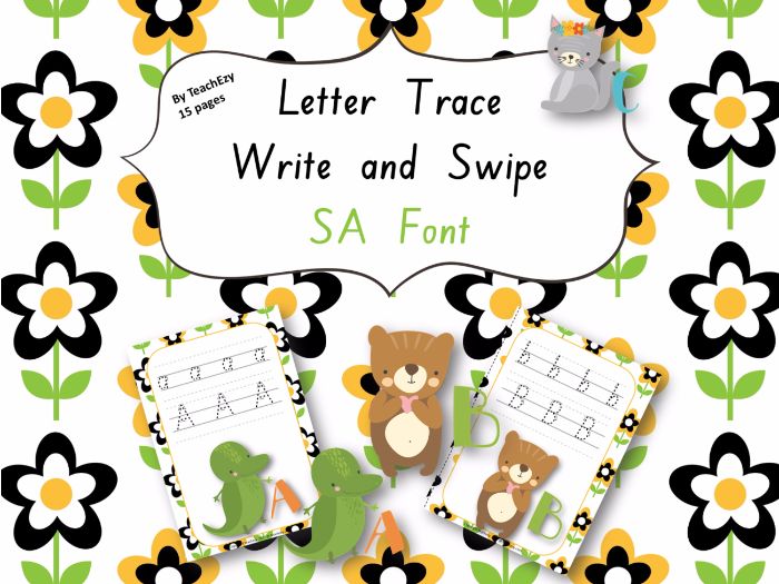 Early years handwriting resources