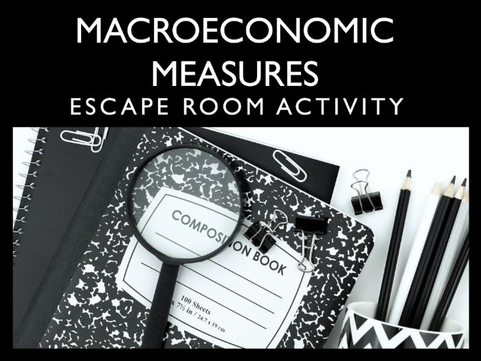 Macroeconomic Measures Escape Room | Teaching Resources