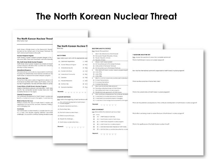 The North Korean Nuclear Threat | Teaching Resources