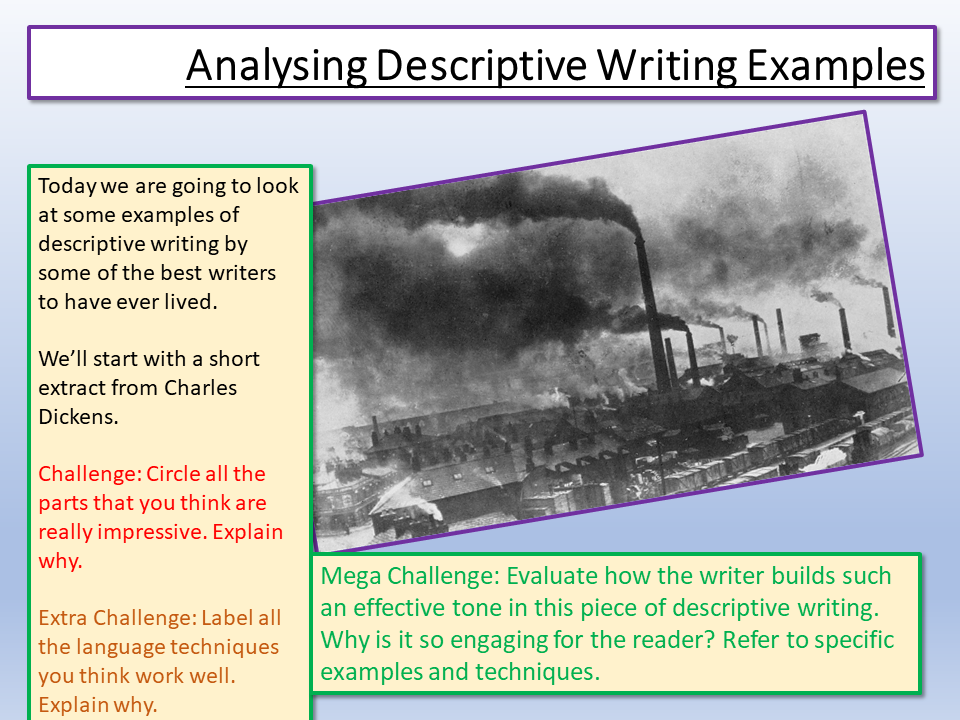 Creative Writing Examples Teaching Resources