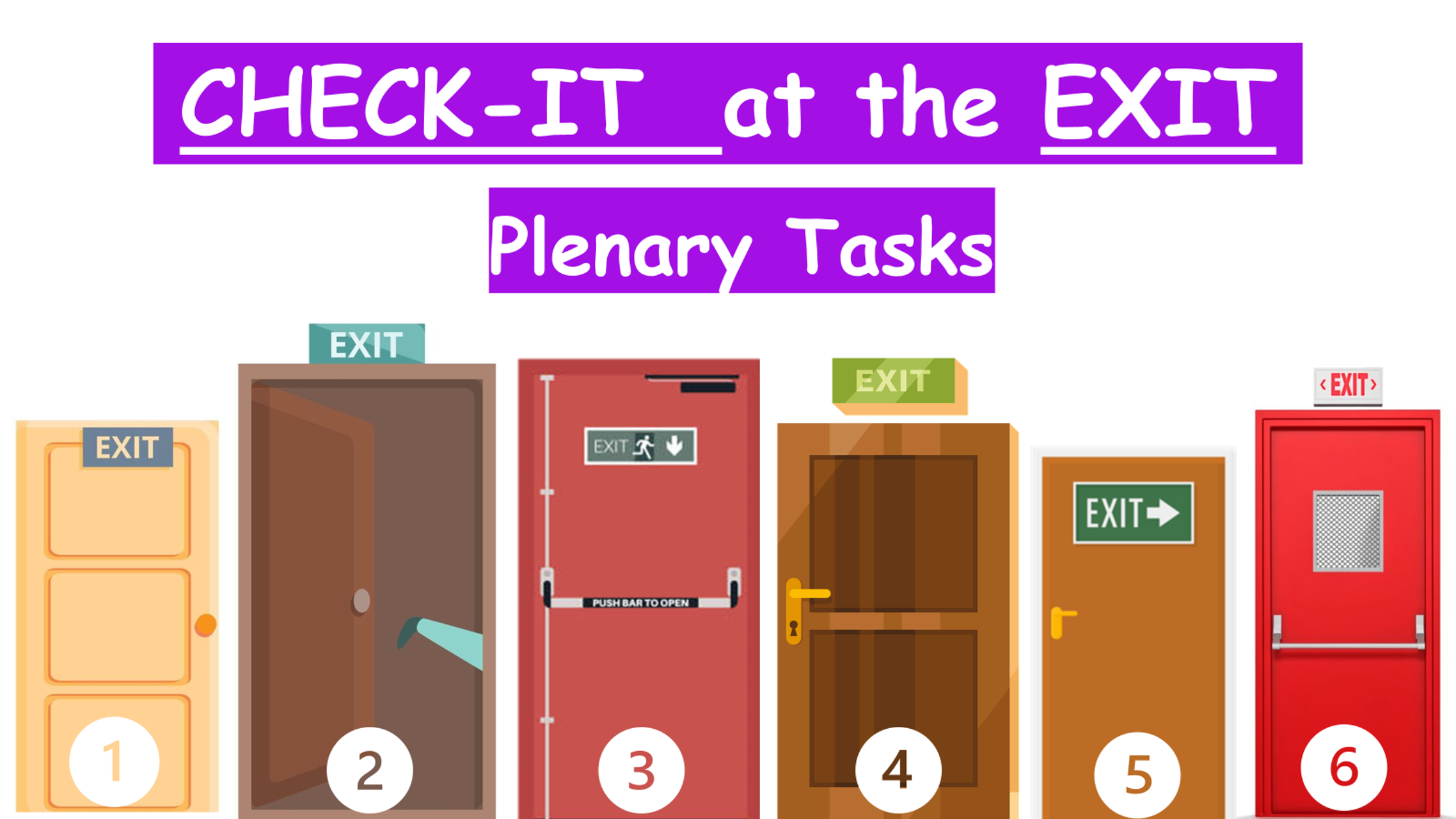 Plenary Exit Tickets for all subjects | Teaching Resources