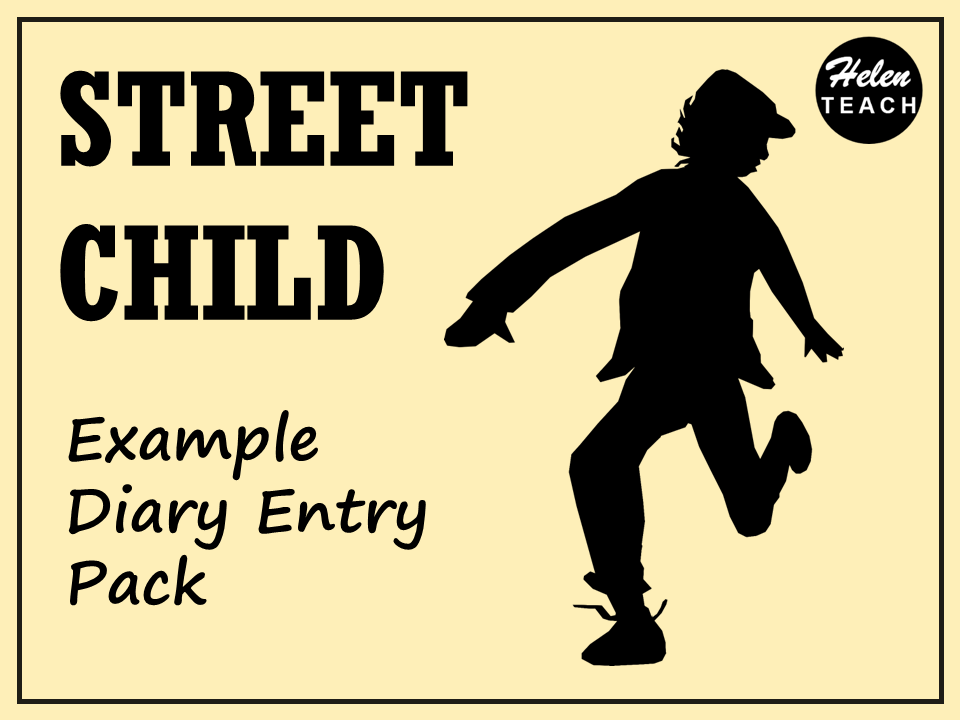 Street Child Diary Entry Example Text Pack Teaching Resources