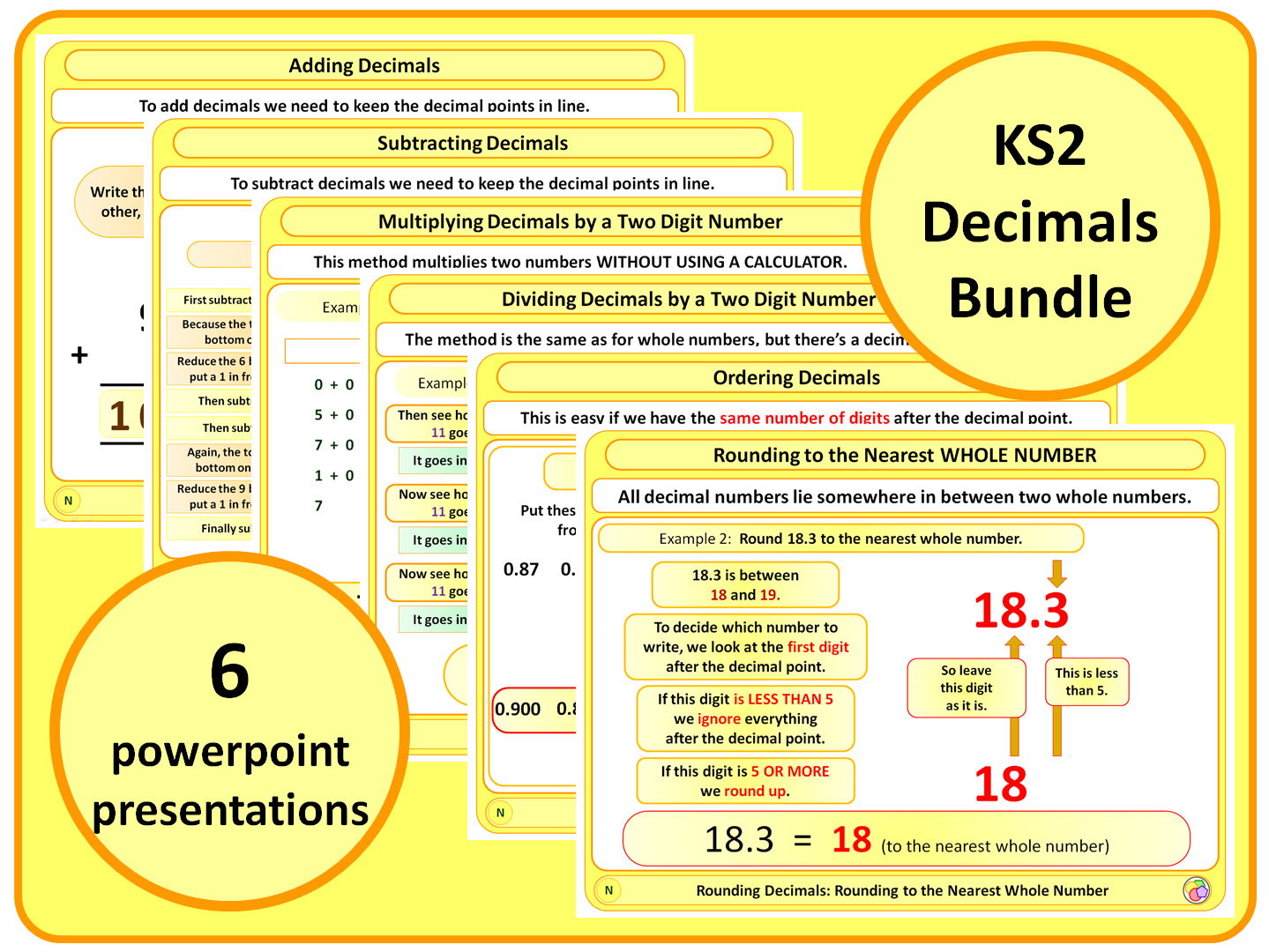KS2 Decimals BUNDLE Teaching Resources KS2 Decimals BUNDLE Teaching Resources
