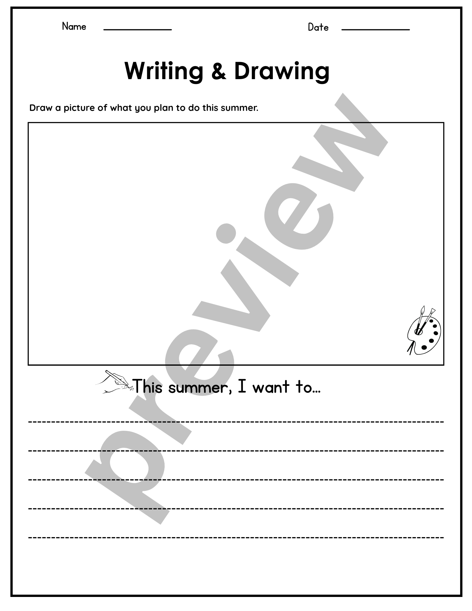 40+ Summer Activities for Grades K–3 | Literacy, Math, STEM, Coloring ...