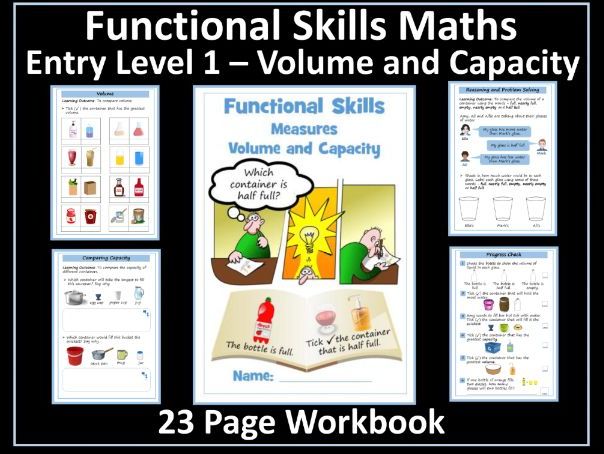 Functional Skills Maths - Entry Level 1 | Teaching Resources