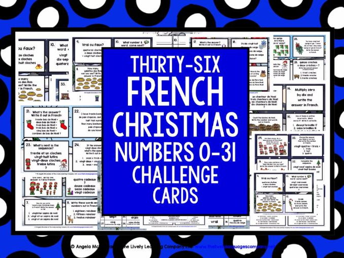 Secondary French resources: maths