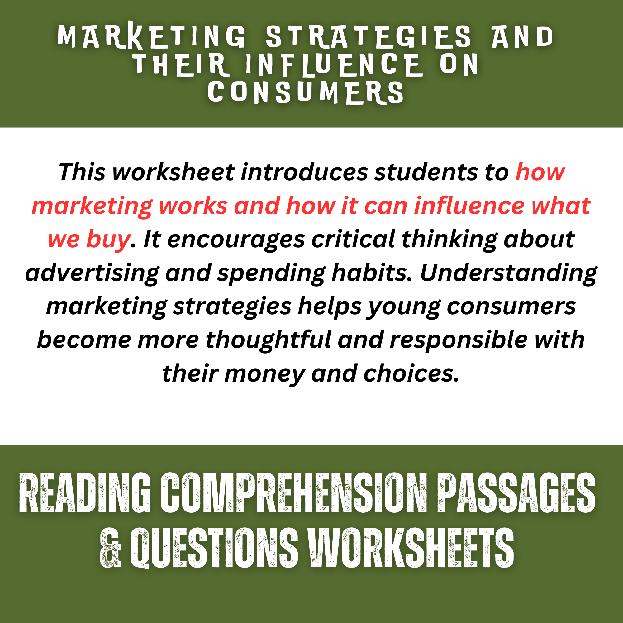 Marketing Strategies and Their Influence on Consumers - Economics ...