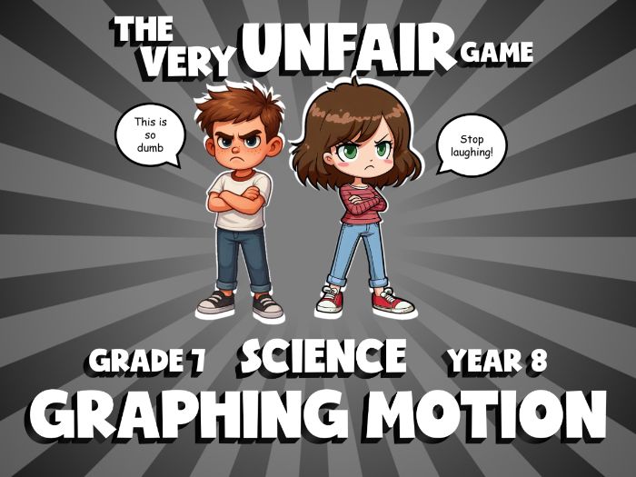 Graphing Motion VERY UNFAIR GAME | No-Prep Year 8 Science Review ...