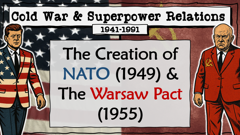 NATO & Warsaw Pact - Cold War & Superpower Relations - GCSE History ...