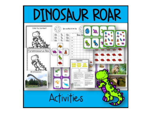 Dinosaur Roar Activities | Teaching Resources