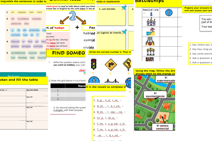 GCSE 2024- Module 6- Lessons for Unit 1 (Medellin, ciudad inteligente ...