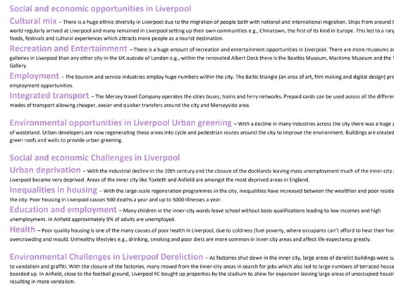 Case Study Cards AQA | Teaching Resources
