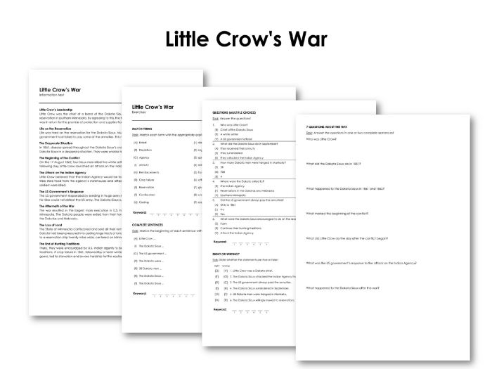 Little Crow's War | Teaching Resources