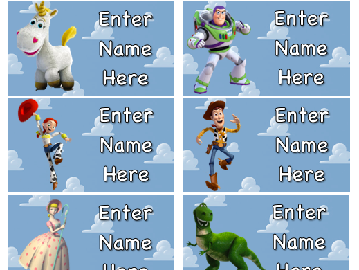 Disney Toy Story Cloakroom Labels | Teaching Resources
