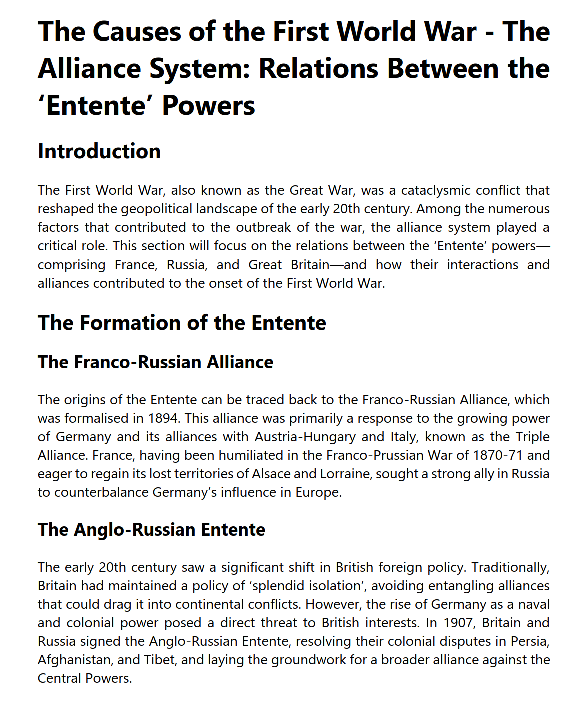 AQA GCSE History – Paper 1 Option BA Revision Notes | Teaching Resources