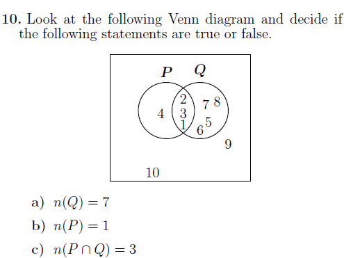 Sets And Venn Diagrams Worksheet No 2 (with Solutions) | Teaching Resources