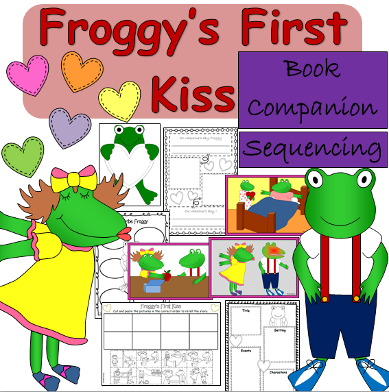 Froggy's First Kiss book companion and sequencing | Teaching Resources