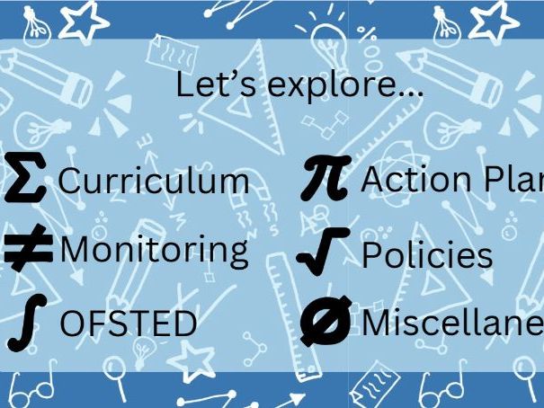 New to Primary Maths Leadership | Teaching Resources