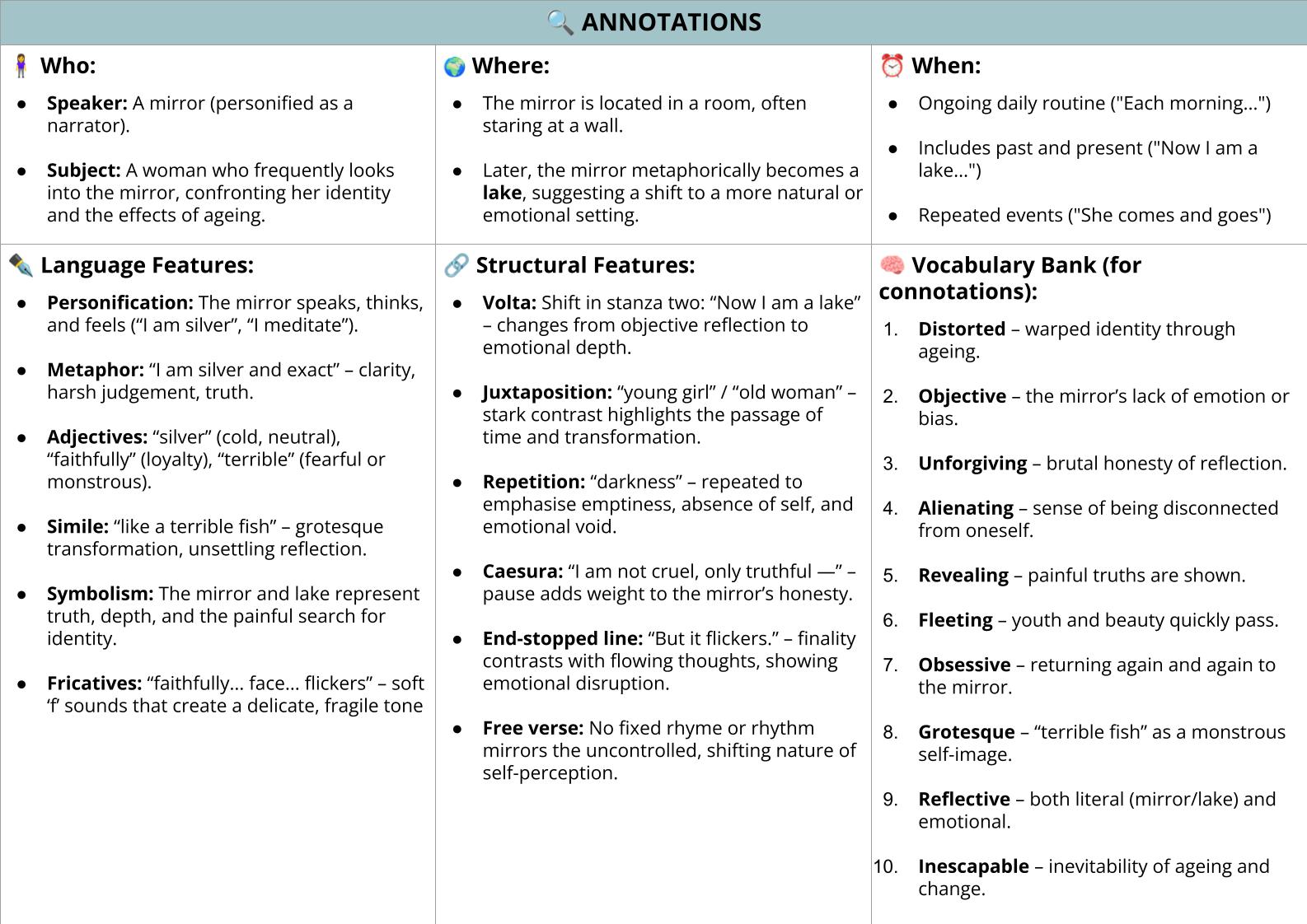 Unseen Poetry 3 Poems (Experiences Themed) Bundle | Teaching Resources