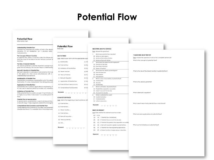 Potential Flow | Teaching Resources