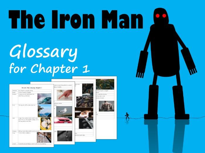 The Iron Man Glossary for Chapter 1 | Teaching Resources