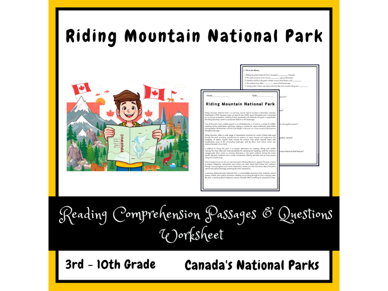 Riding Mountain National Park - Canada's National Parks Reading ...