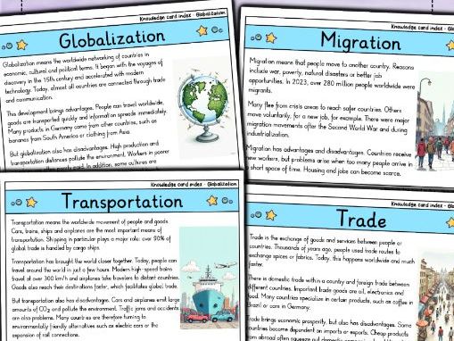 Globalization - Flashcards | Economics | Impact, Trade & Cultural ...