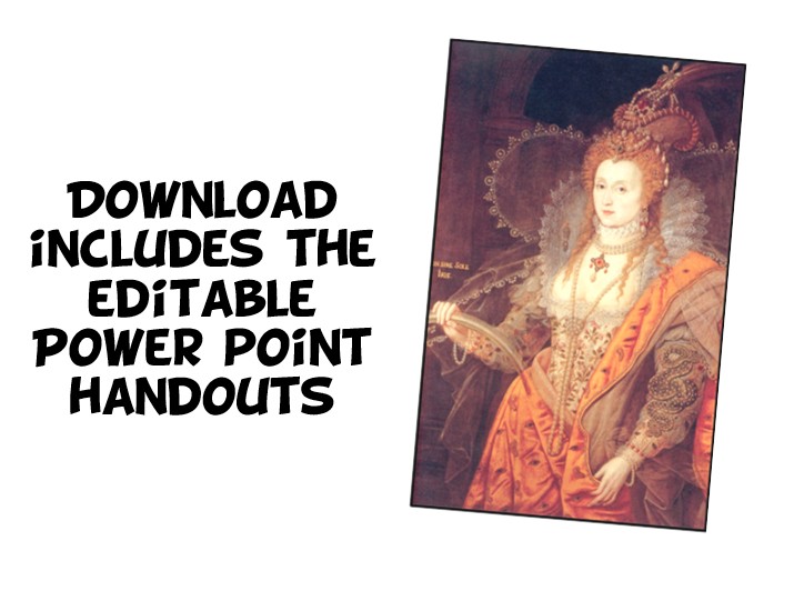 Tudors - How Did Elizabeth Use Portraits? | Teaching Resources