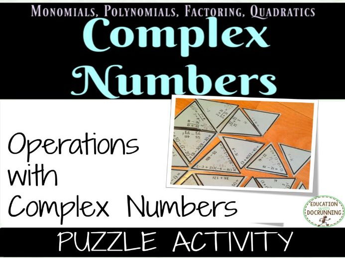 Secondary complex numbers resources