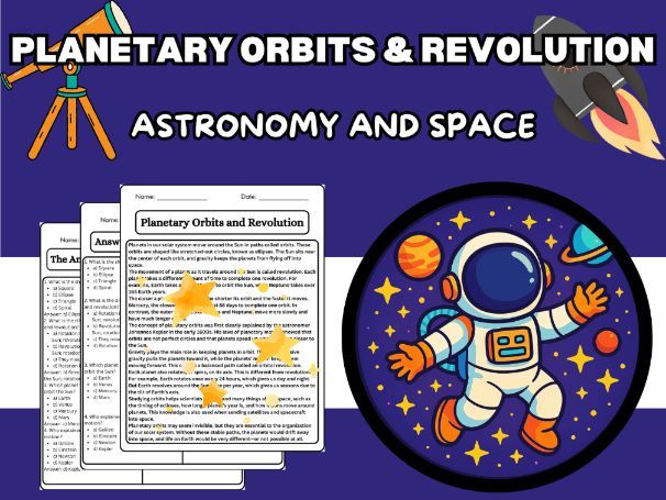 Planetary Orbits & Revolution - Astronomy and Space Reading ...